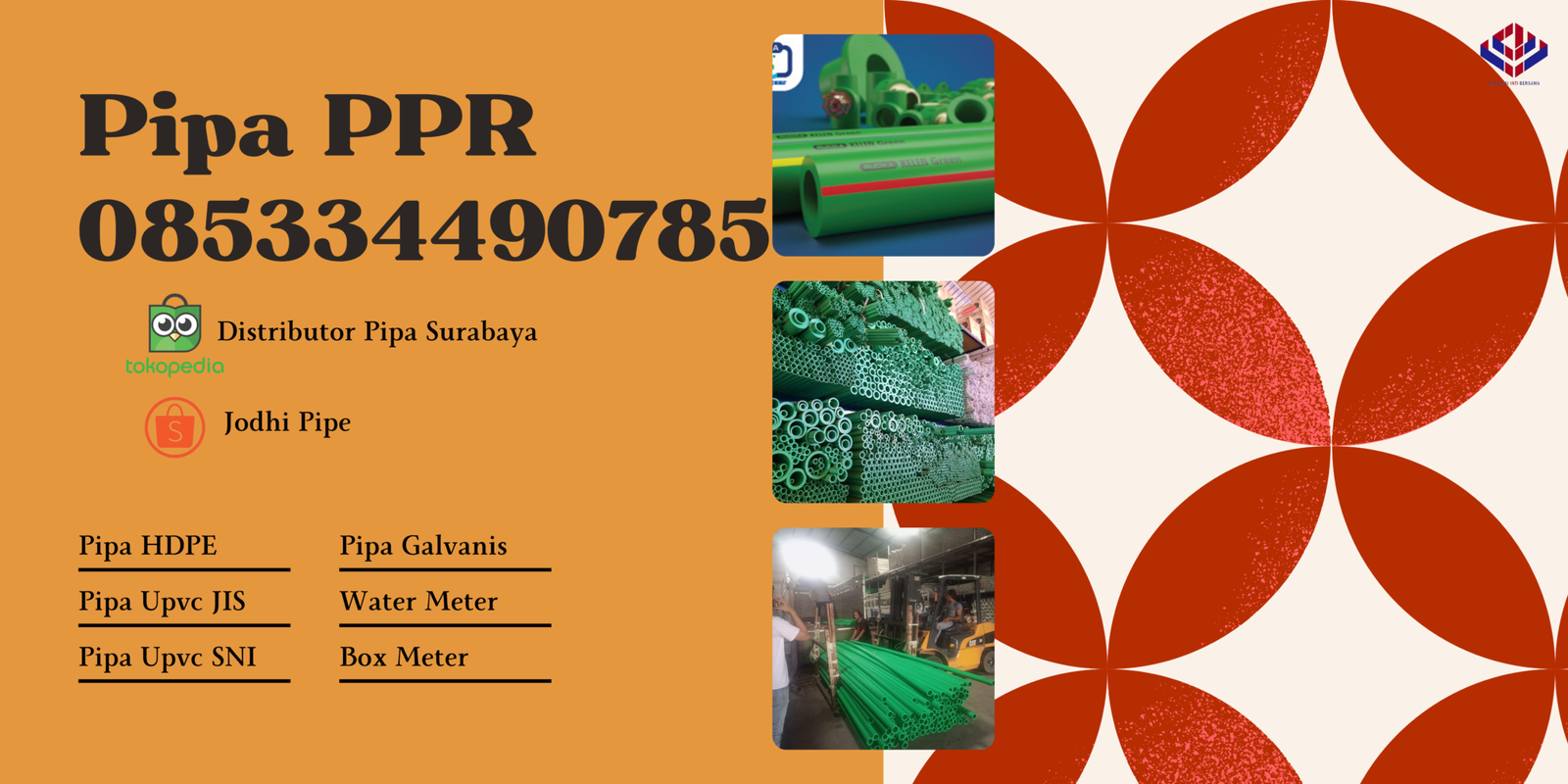 Harga Pipa PPR Rucika Kalimantan Sealatan 2024 - PT SOLUSI INTI BERSAMA