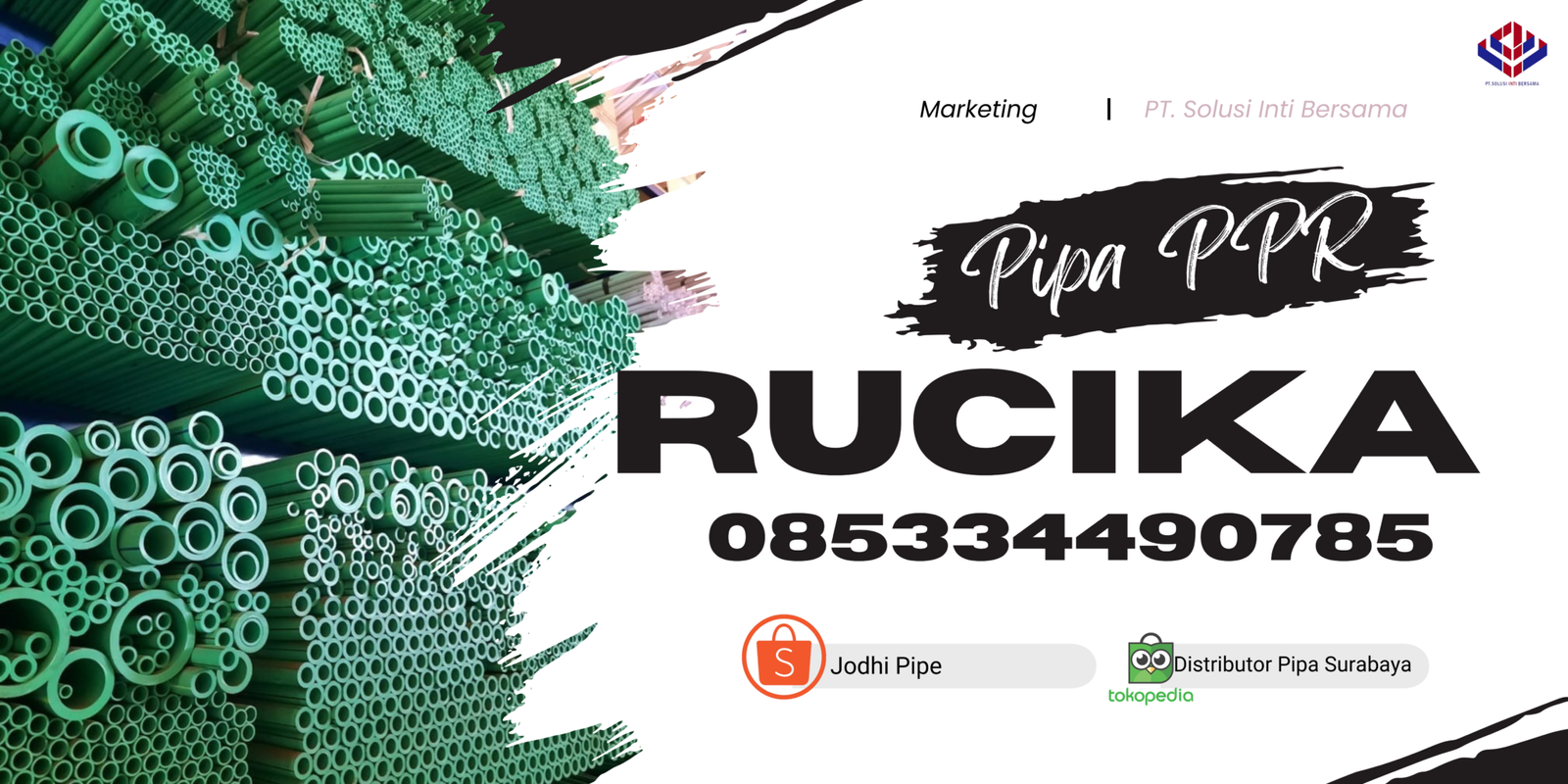 Jual Pipa PPR Rucika Papua Tengah - PT SOLUSI INTI BERSAMA