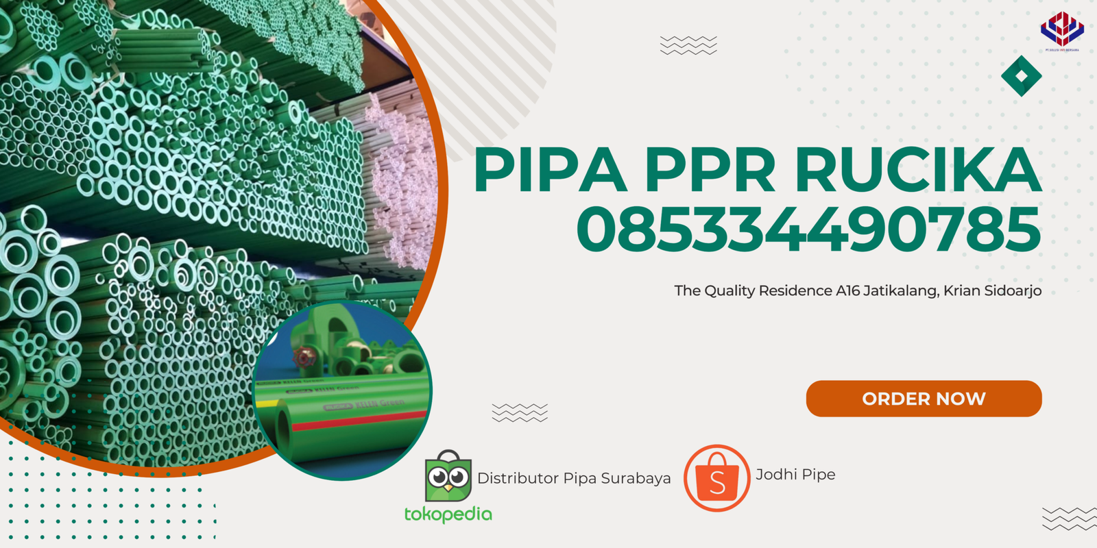 Harga Pipa PPR Rucika Gorontalo 2025 || 085334490785 - PT SOLUSI INTI ...