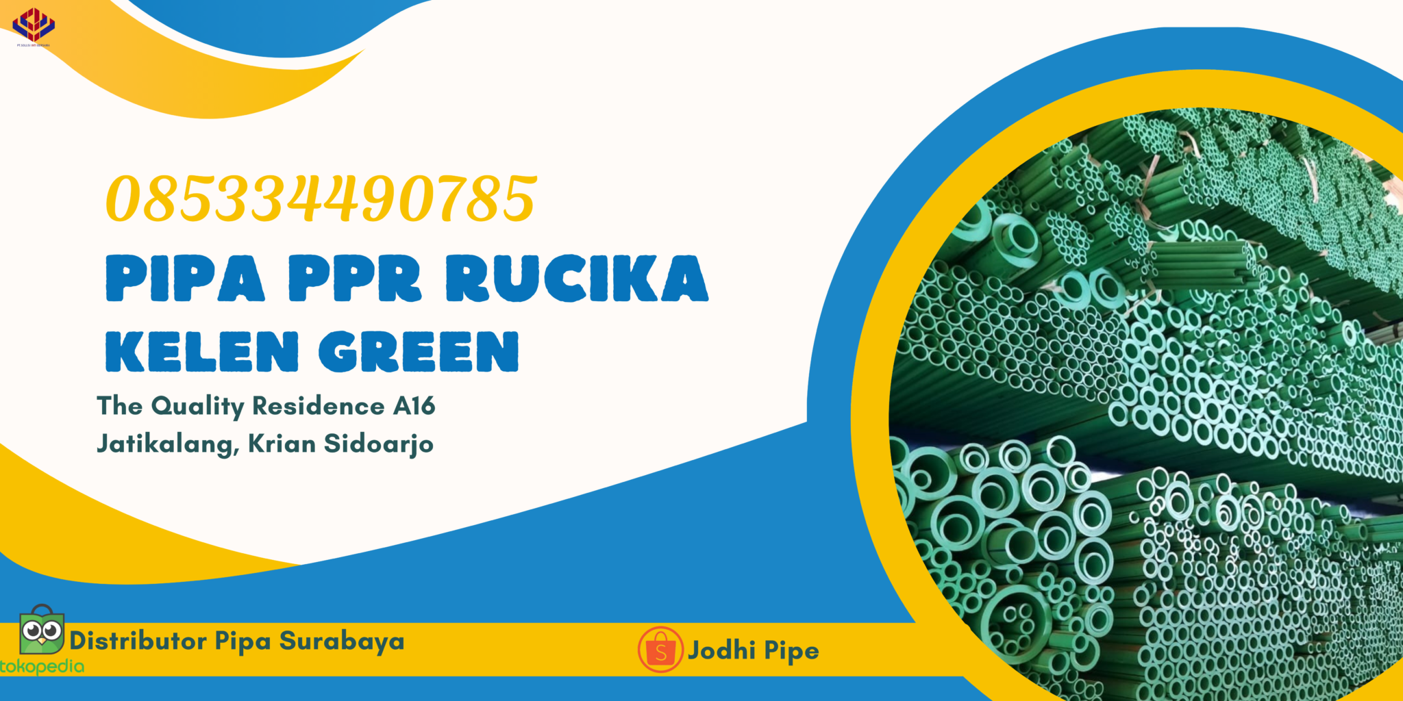 Harga Pipa PPR Rucika Maluku Utara 2026 - PT SOLUSI INTI BERSAMA