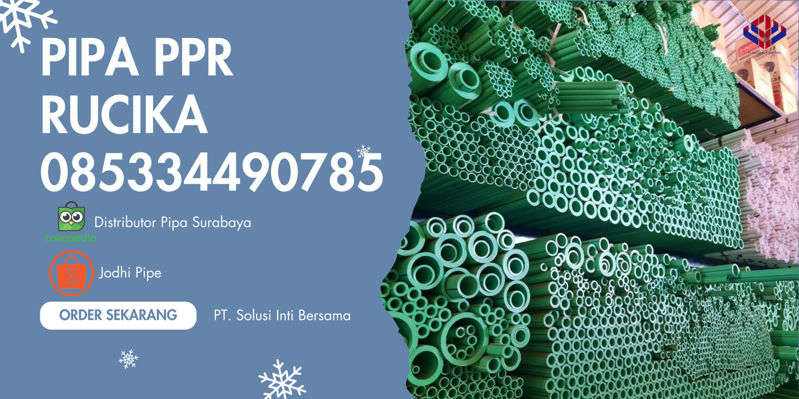 Harga Pipa PPR Rucika Sumatera Barat 2025