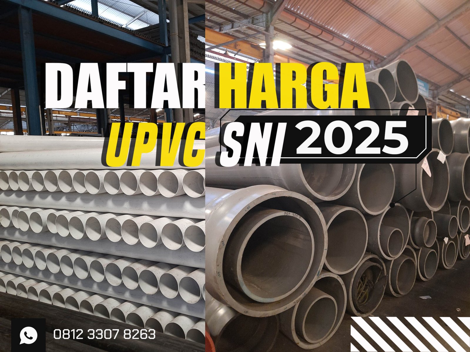 Daftar Harga Pipa uPVC SNI Terbaru 2025 - PT SOLUSI INTI BERSAMA